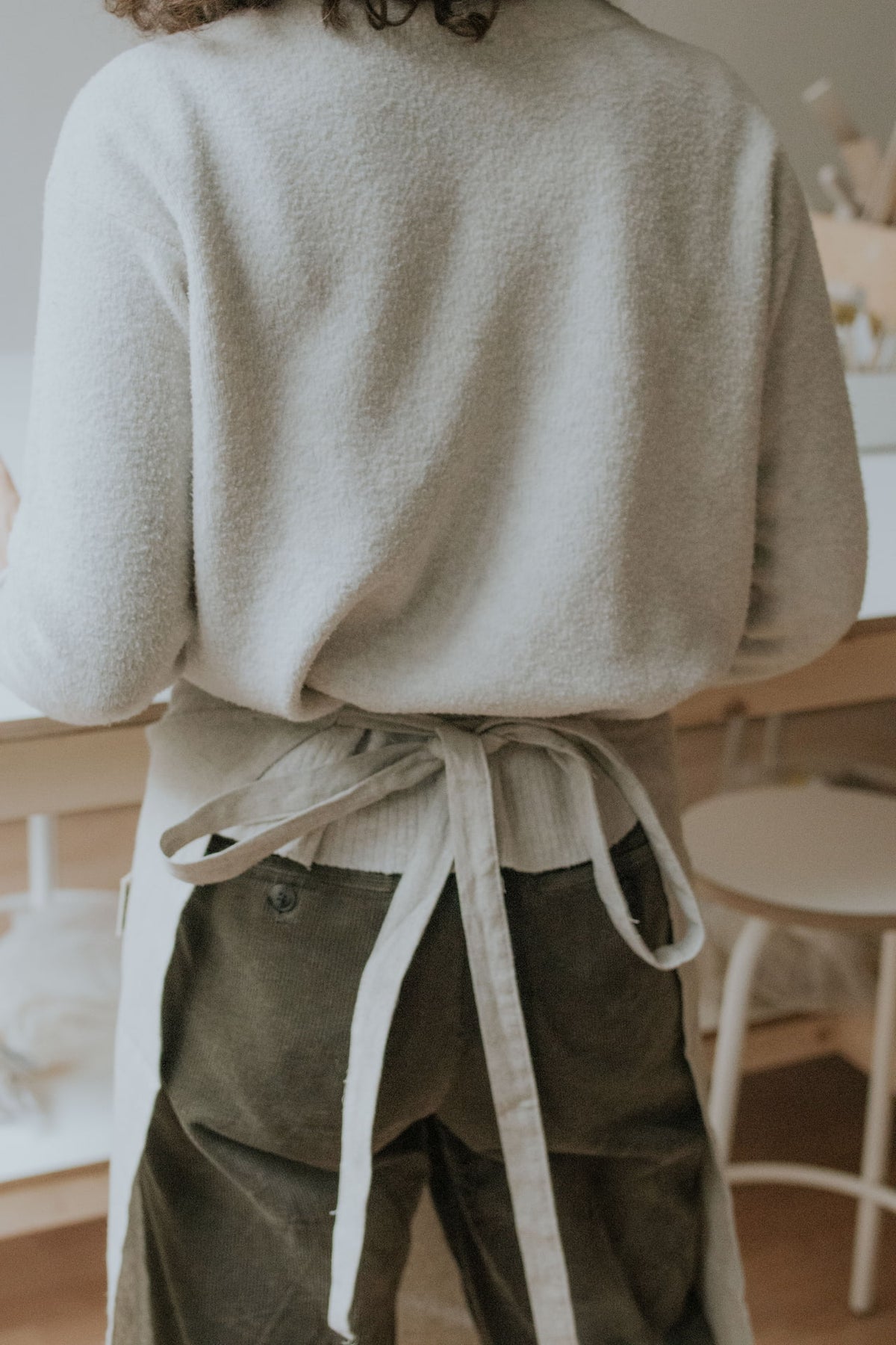 Recycled Cotton Kleistone Studio Apron