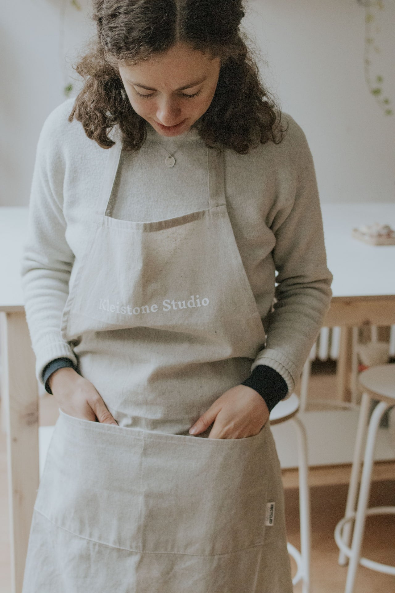 Recycled Cotton Kleistone Studio Apron